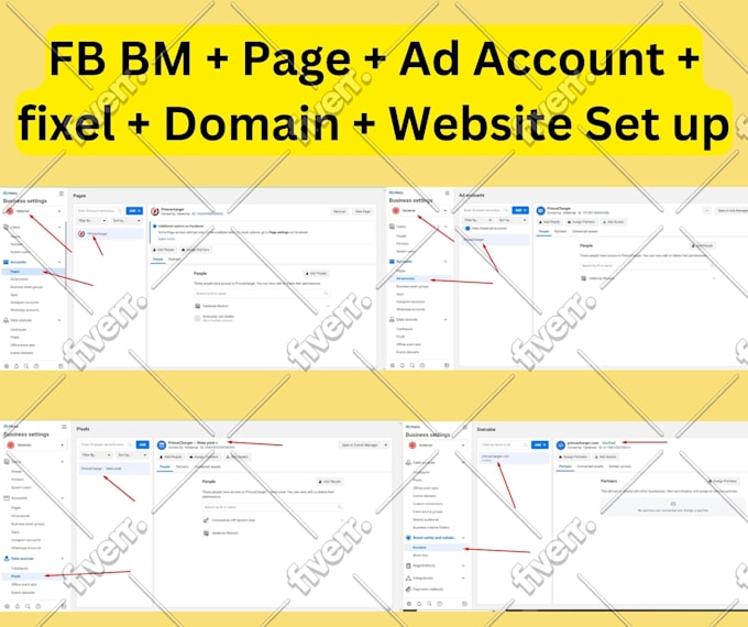 Create and fix facebook business manager and ads account by Mohonrayhan | Fiverr